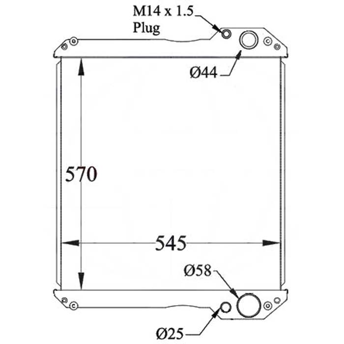 CATERPILLAR 3508 / 3508B / 3516 / 784C / 785C (1817 x 165 x 2 / 2CP102 ...