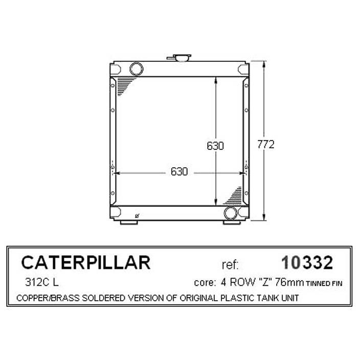 312CL Archives - Aaron Radiator