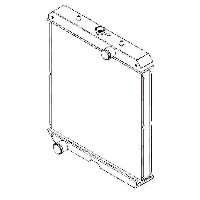 GENERATORS SDMO (0550 x 530 x 47 / 2GE115_10) - Aaron Radiator