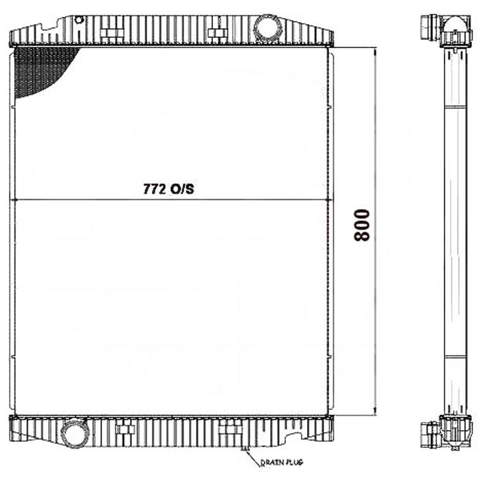 IVECO Trakker (0800 x 772 x 48 / 2iv139_13) - Aaron Radiator