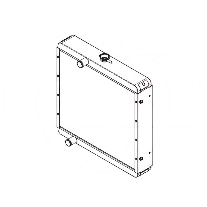 KUBOTA V2203 Mower (0483 x 570 x 95 / 2KM142_10) - Aaron Radiator