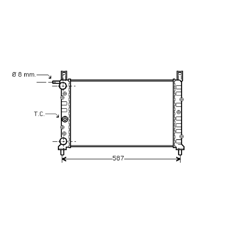 Fiat Uno (83-93) Archives - Aaron Radiator
