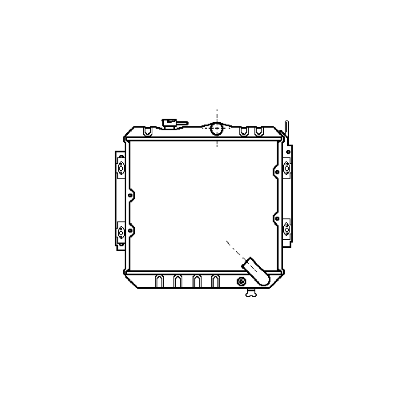 Mitsubishi Lancer II (84- ) Archives - Aaron Radiator